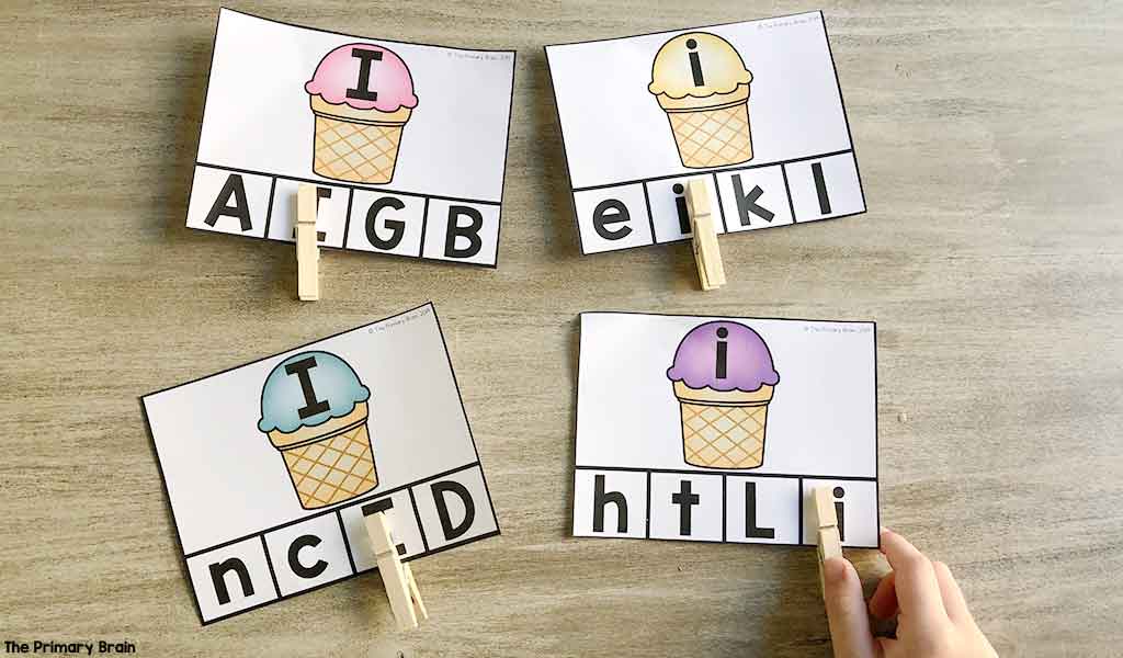 Ice Cream Toddler Activities | The Primary Brain